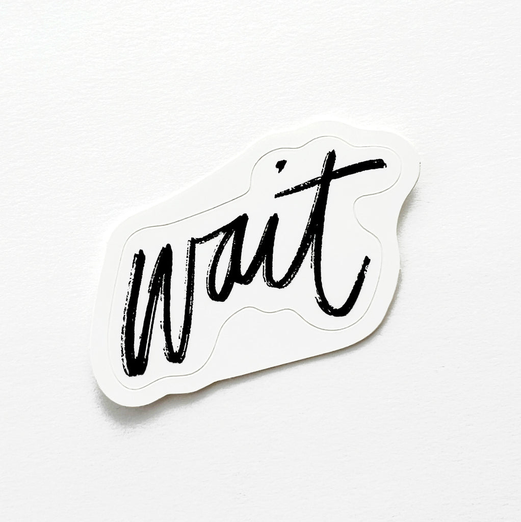 Wait – The Shiny Bits